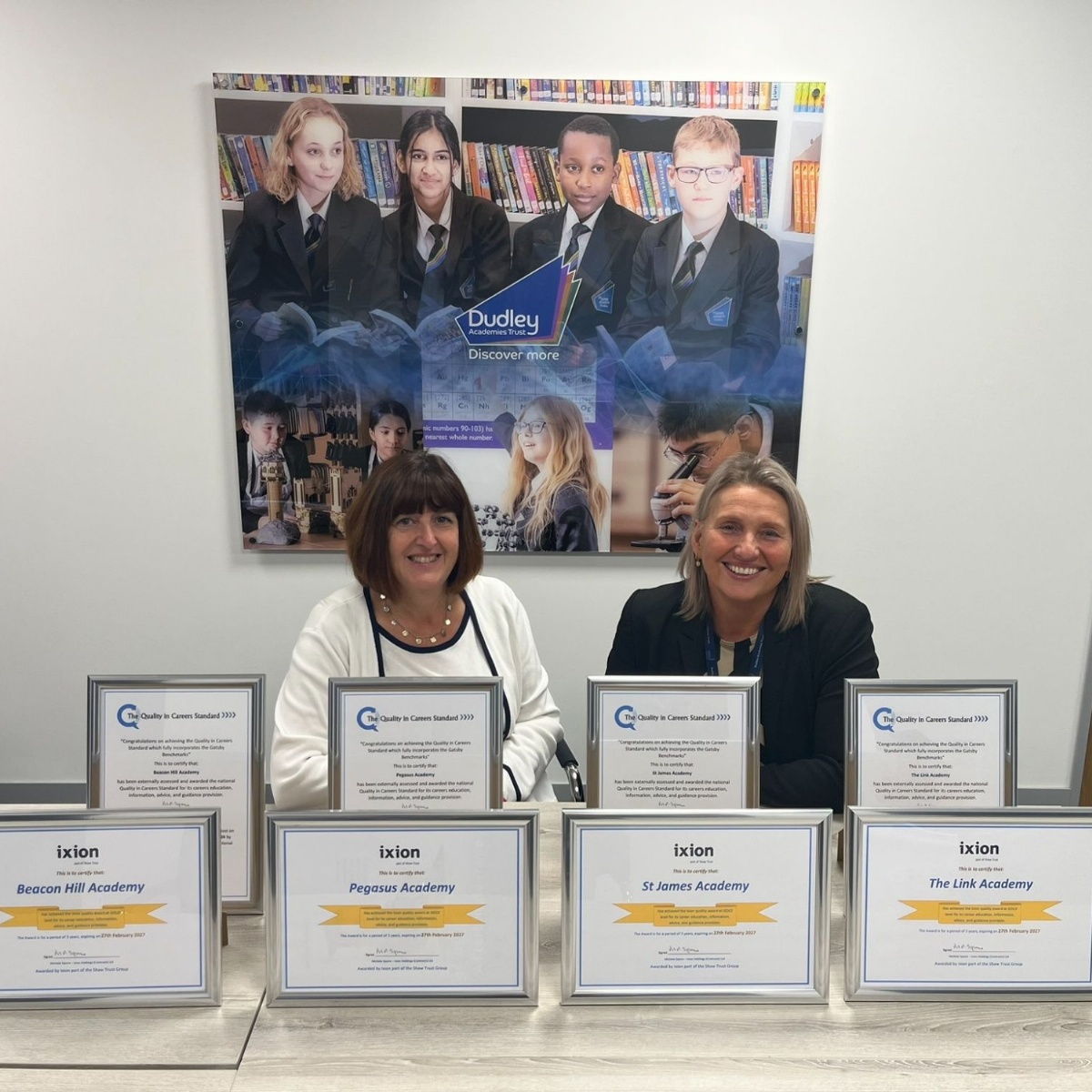 Dudley Academies Trust - Secondary schools achieve national award